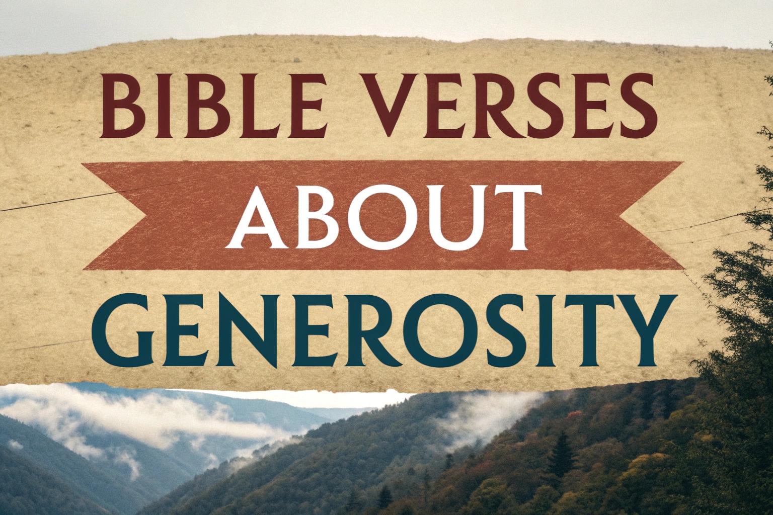 24 Bible Verses About Generosity That Will Inspire You