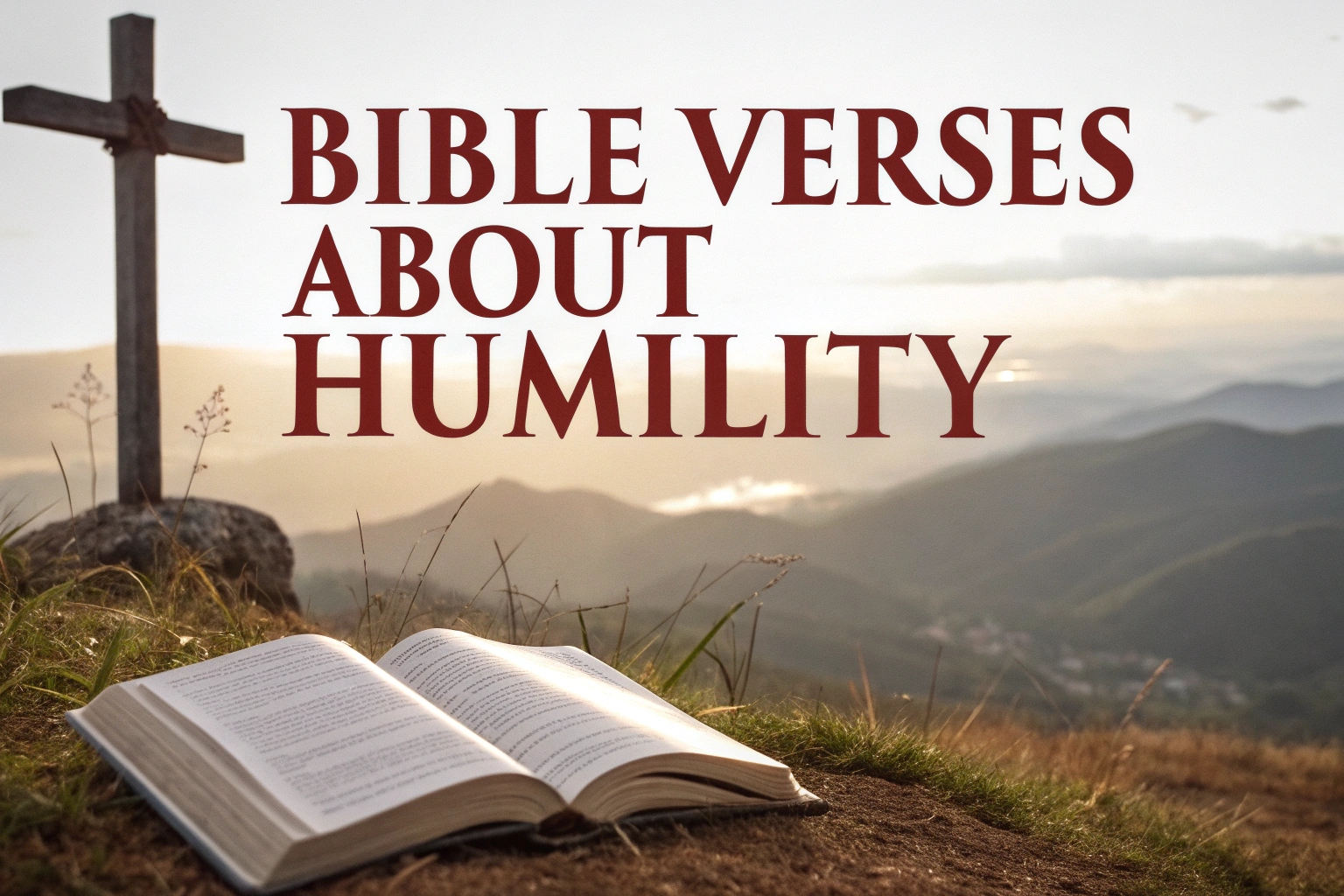 24 Bible Verses About Humility for Everyday Wisdom